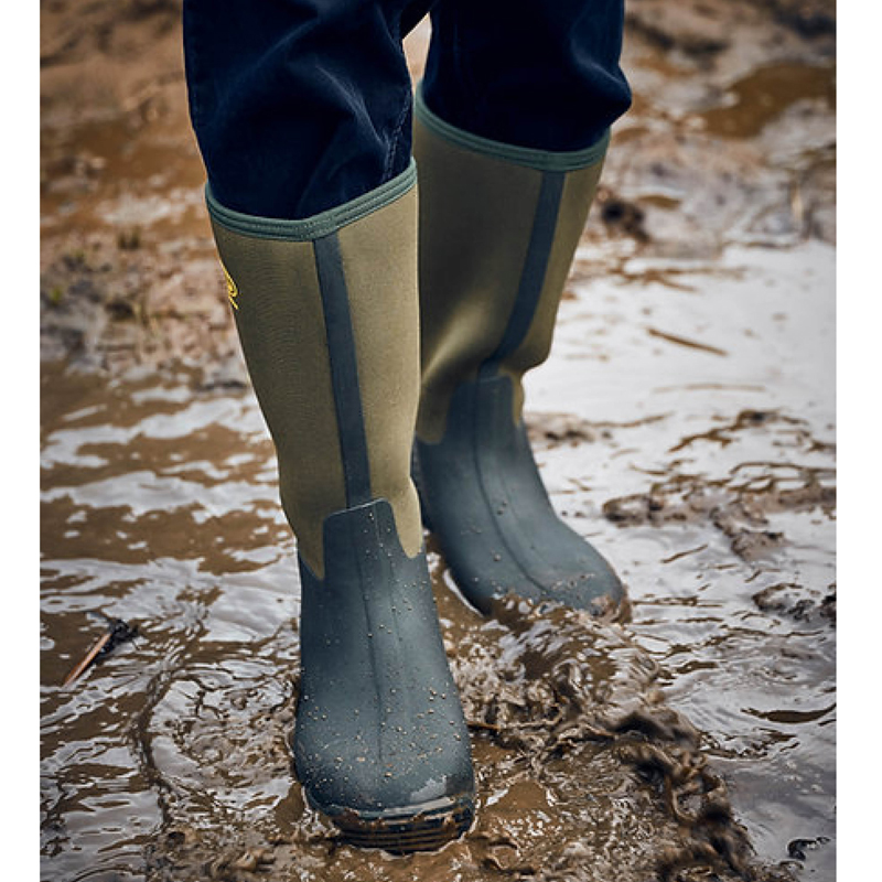 Grubs Frostline Wellington Boots (Green) | Health and Care